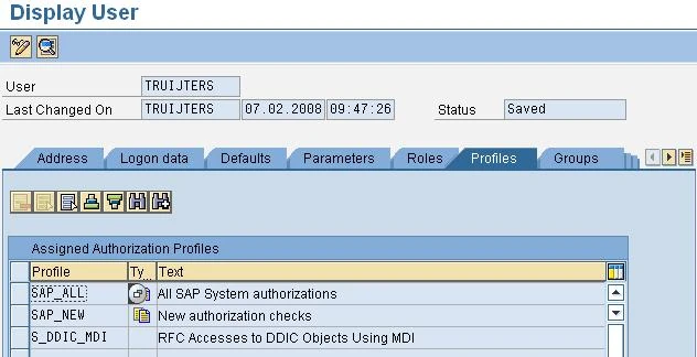 SU01 | Nederlandse SAP wiki | Fandom