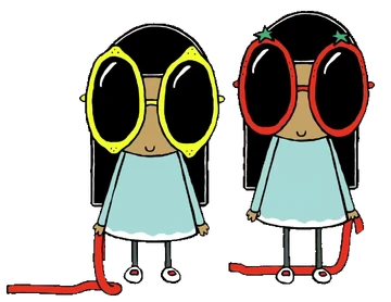 sarah and duck coloring pages