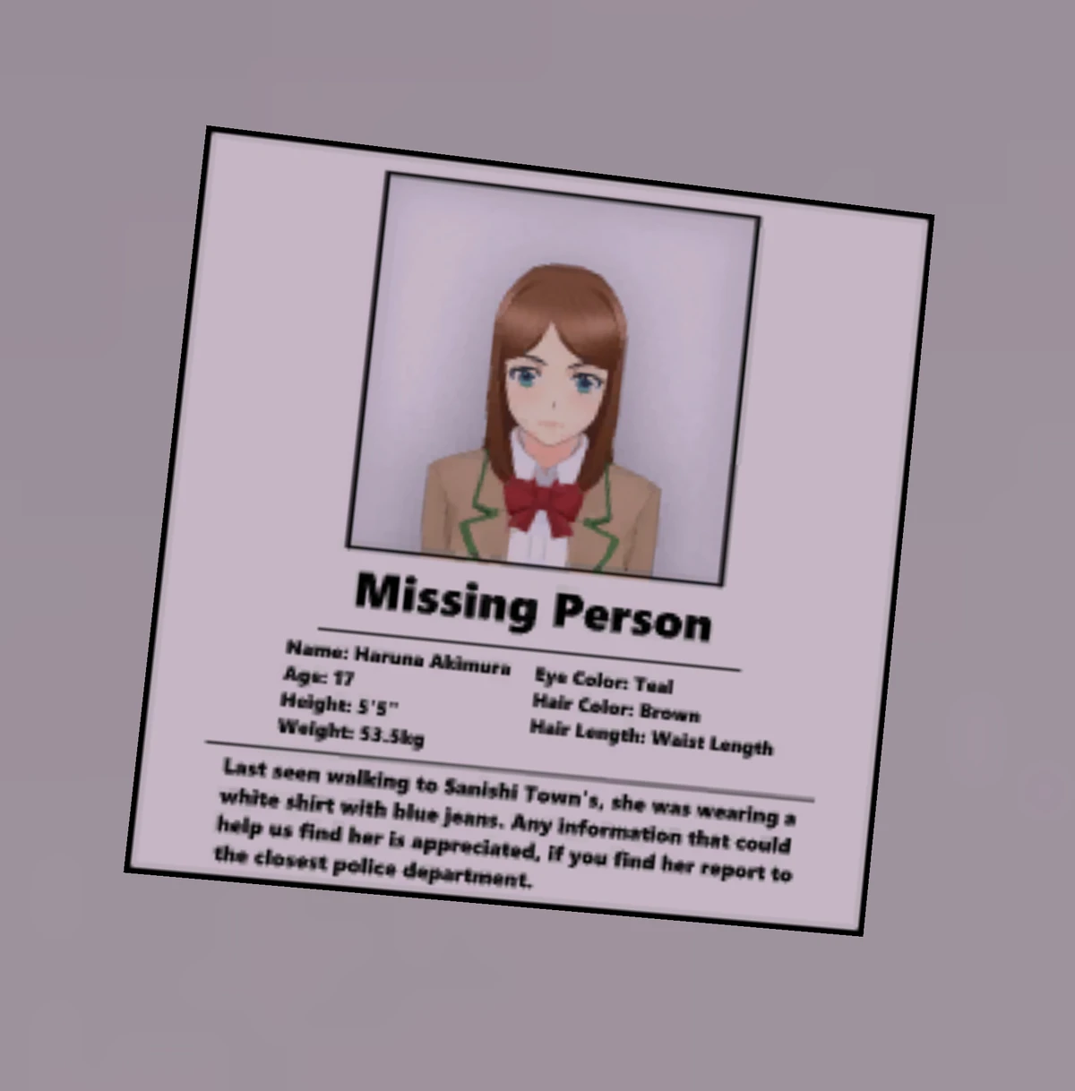 Haruna | Sara's School Life Wiki | Fandom
