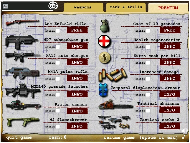 Premium Items | SAS Zombie Assault Wiki | Fandom