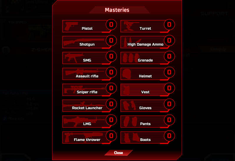 Masteries | SAS Zombie Assault Wiki | Fandom