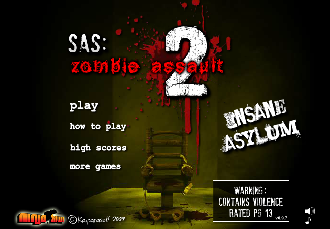 Sas Zombie Assault 2 Insane Asylum Sas Zombie Assault Wiki Fandom