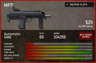 MP7 | SAS Zombie Assault Wiki | Fandom