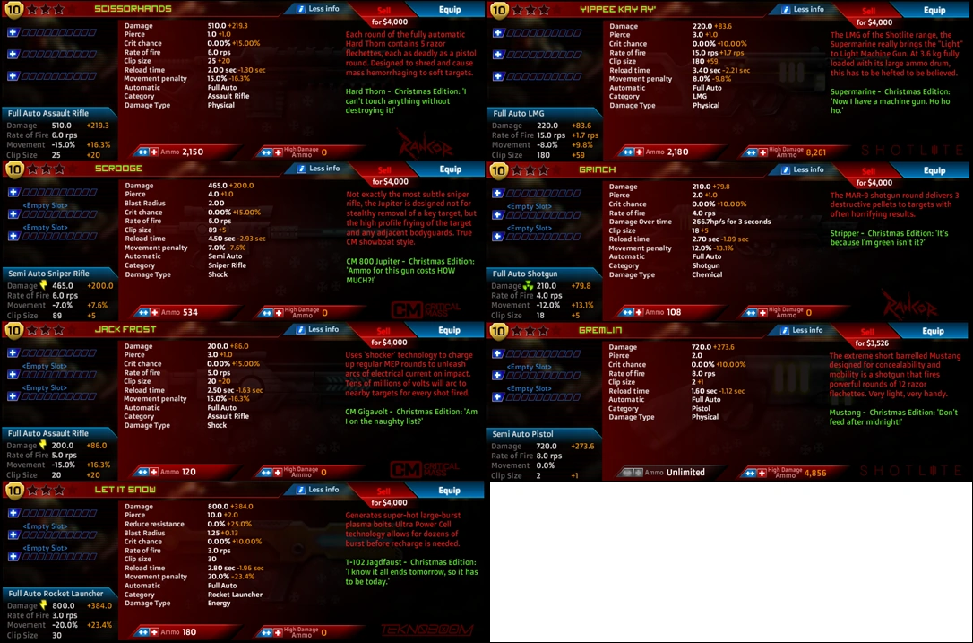 Category:Weapons with a Christmas Edition | SAS Zombie Assault Wiki ...