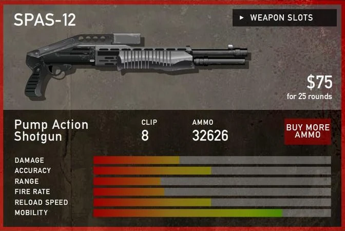 SPAS-12 | SAS Zombie Assault Wiki | Fandom