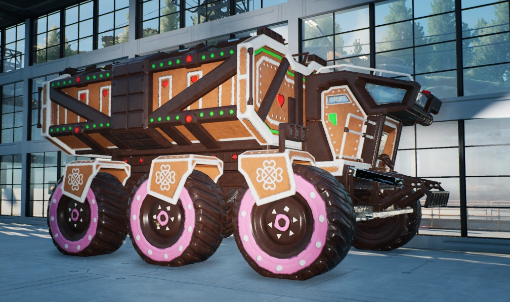 Премиальный рождественский вид FICSIT | Satisfactory вики | Fandom