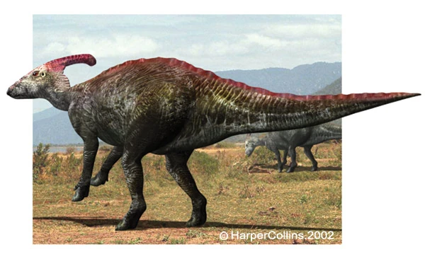 Parasaurolophus Land Voor De Tijd