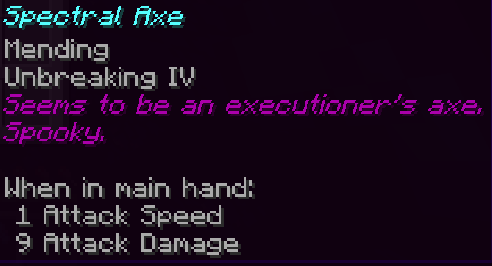 Spectral Axe | Savage realms Wiki | Fandom