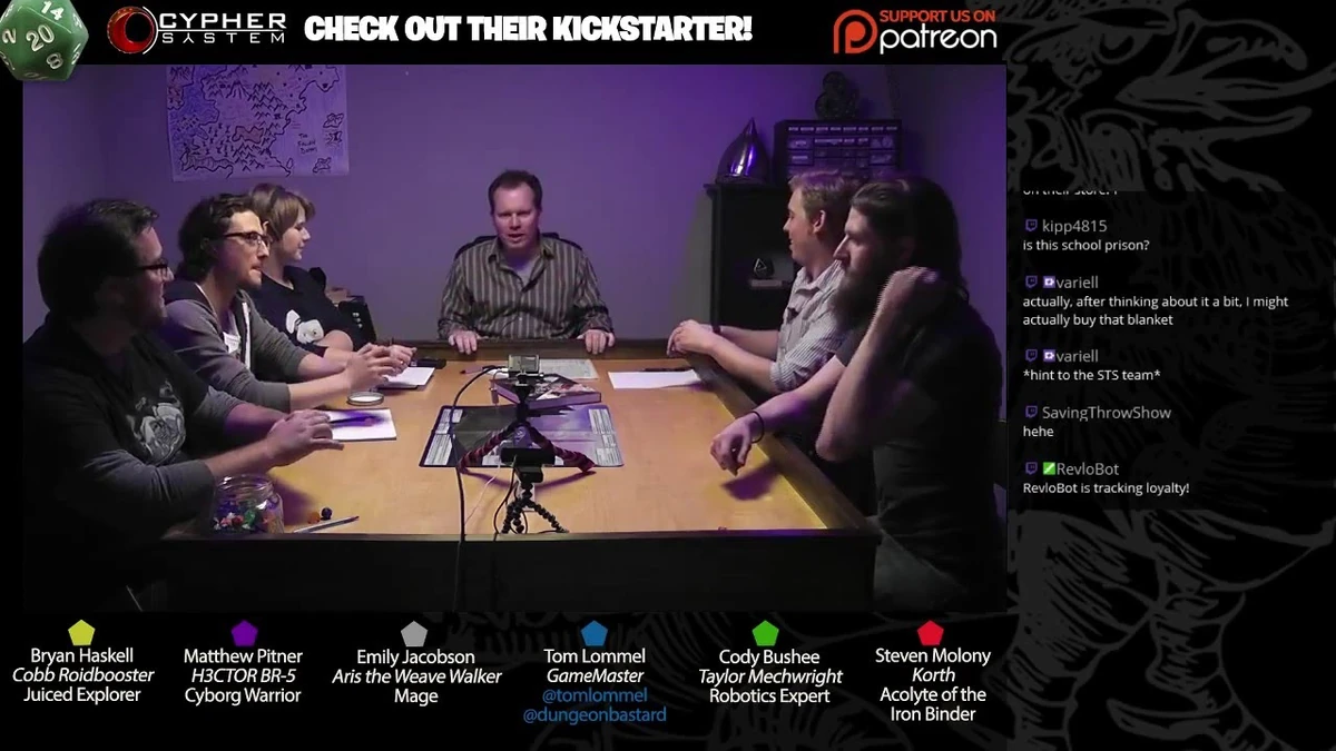 Cypher System with Tom Lommel & Guests | Saving Throw Show Wiki | Fandom
