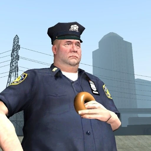 Gruby Policjant | Sążna Wiki | Fandom