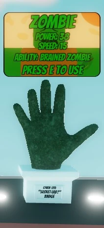 Zombie | Slap Battles But Free Gloves Wiki | Fandom