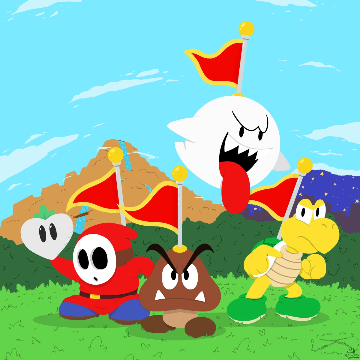 JumpMan96's Elite Captain Quartet | SBRP & Legends Wiki | Fandom