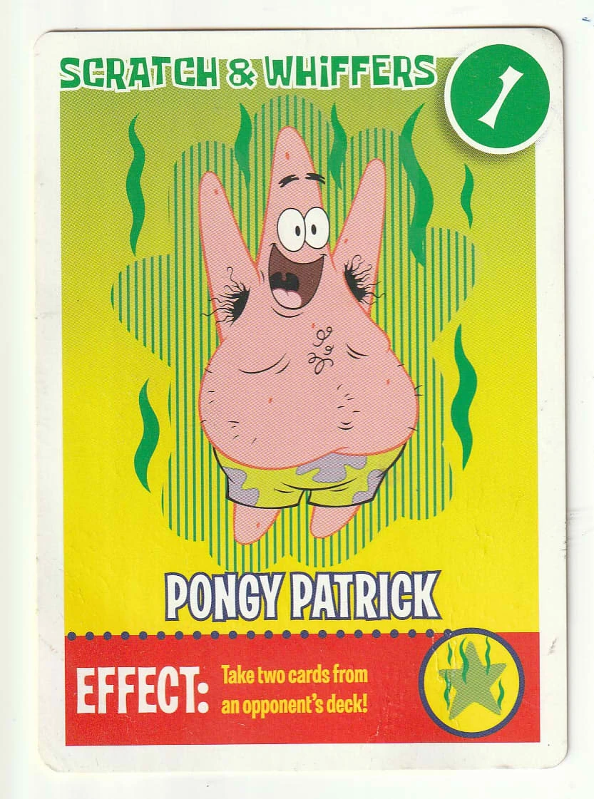 Pongy Patrick | SpongeBob SquarePants Krusty Cards Wiki | Fandom