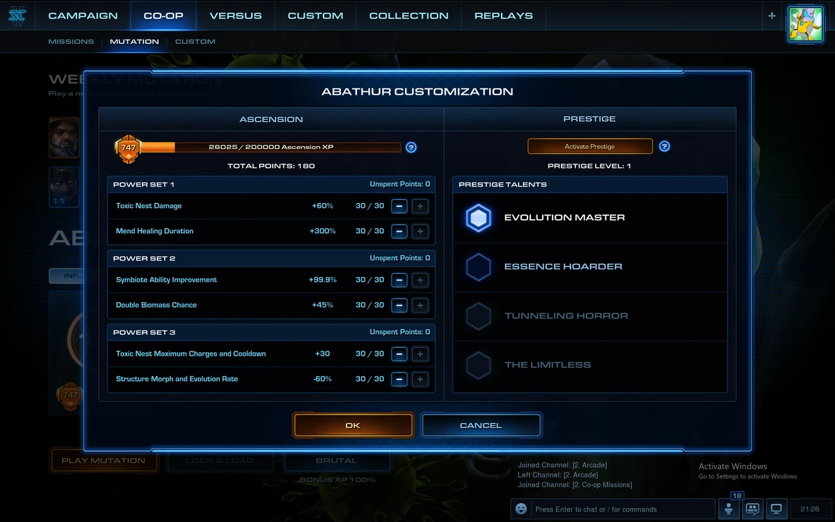 180 Mastery Glitch | SC2 Co-op Wiki | Fandom