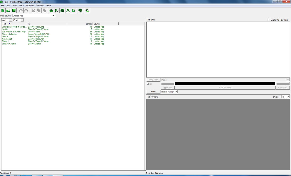 Text Editor | Starcraft 2 Mapping Wiki | Fandom