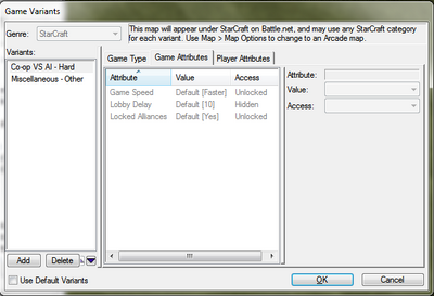 Game Variants - SC2Mapster Wiki