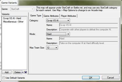 Game Variants - SC2Mapster Wiki