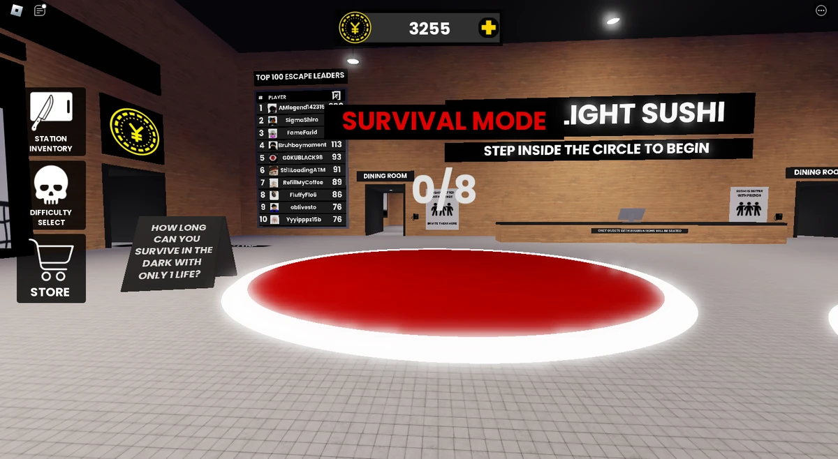 Survival mode | Scary Sushi Wiki | Fandom