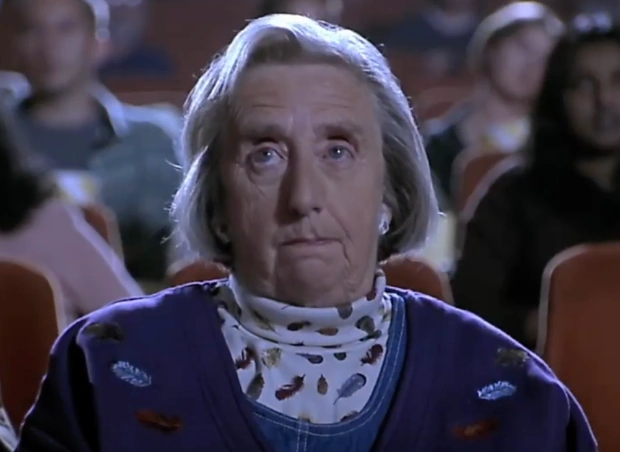 Old Woman in Theater | Scary Movie Wiki | Fandom