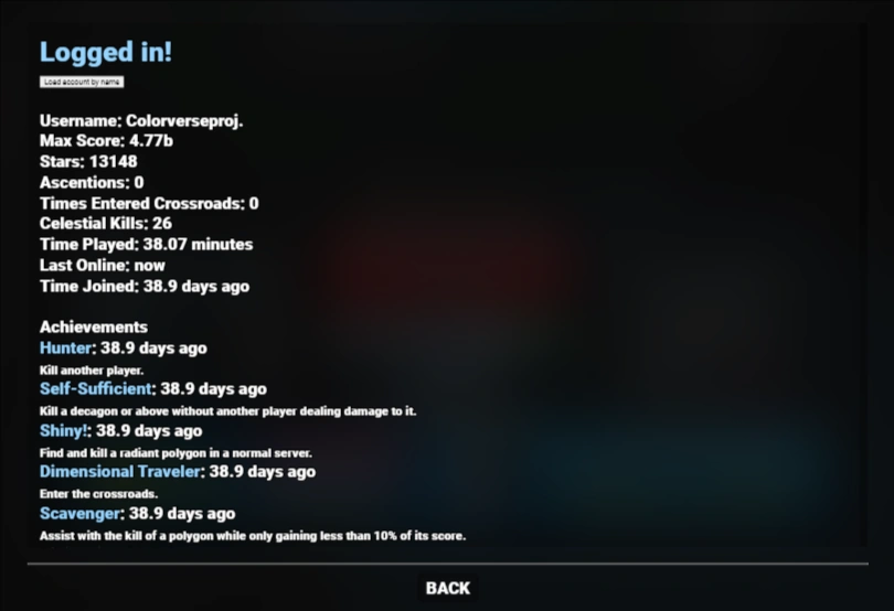 Accounts | Scenexe2.io Wiki | Fandom