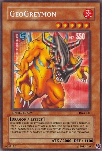 GeoGreymon | Student's Card Wiki | Fandom