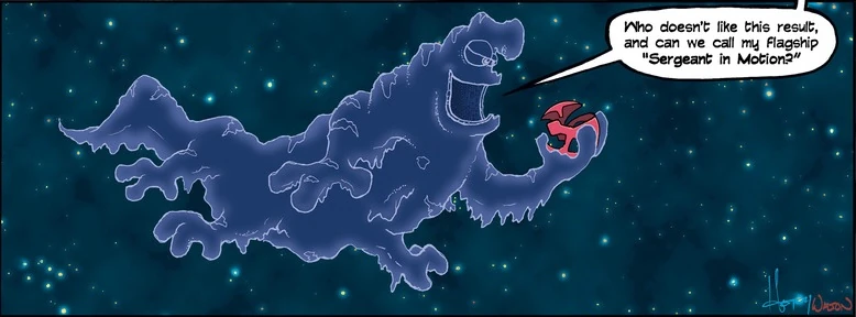 Sergeant in Motion | Schlock Mercenary Wiki | Fandom