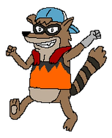Regular Show Characters Rigby