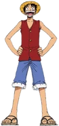 Monkey D. Luffy | School Daze Wiki | Fandom