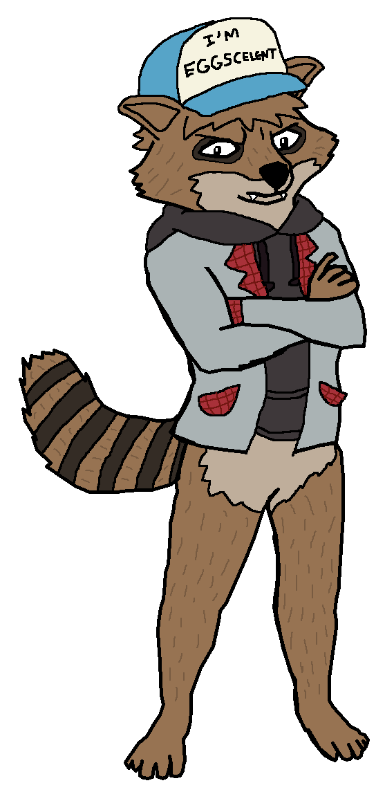 Rigby Rocket Raccoon