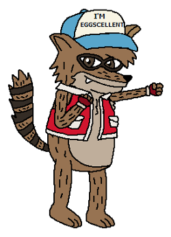 Regular Show Characters Rigby
