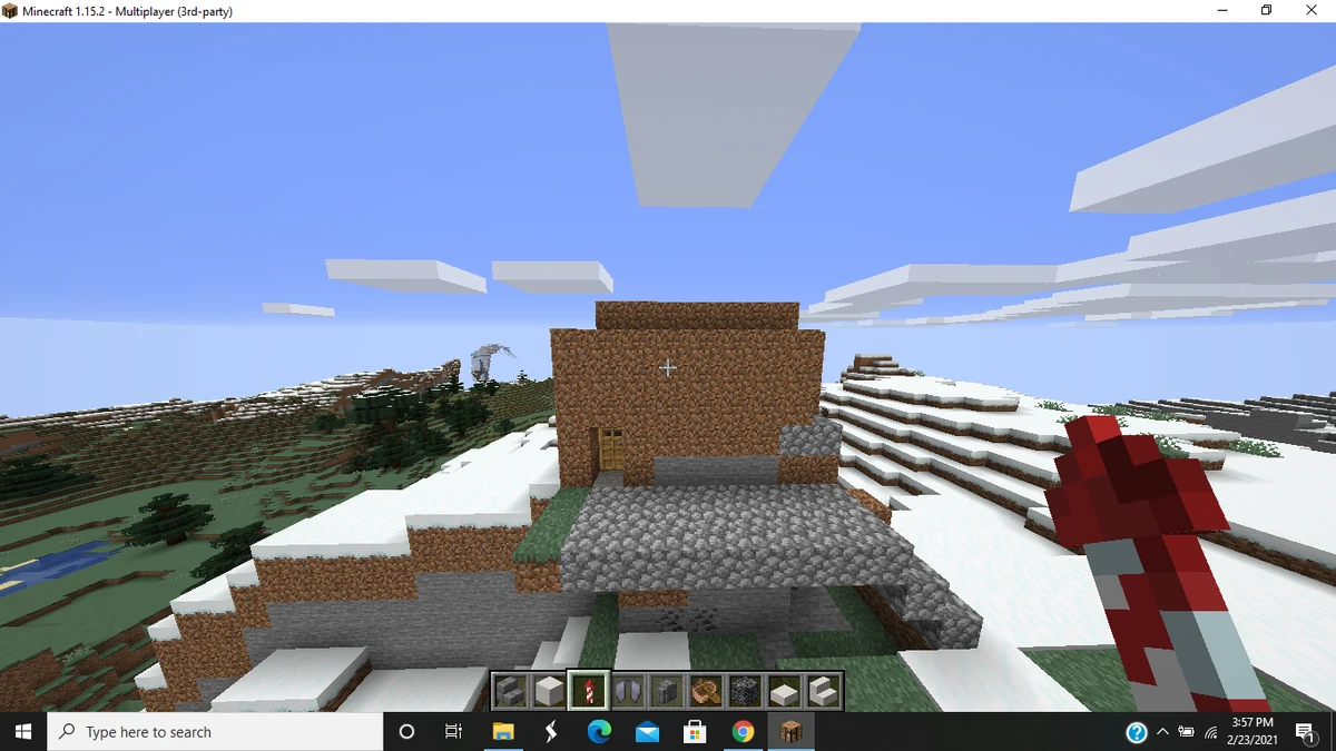 The Iceland dirt hut | School SMP Server Wiki | Fandom