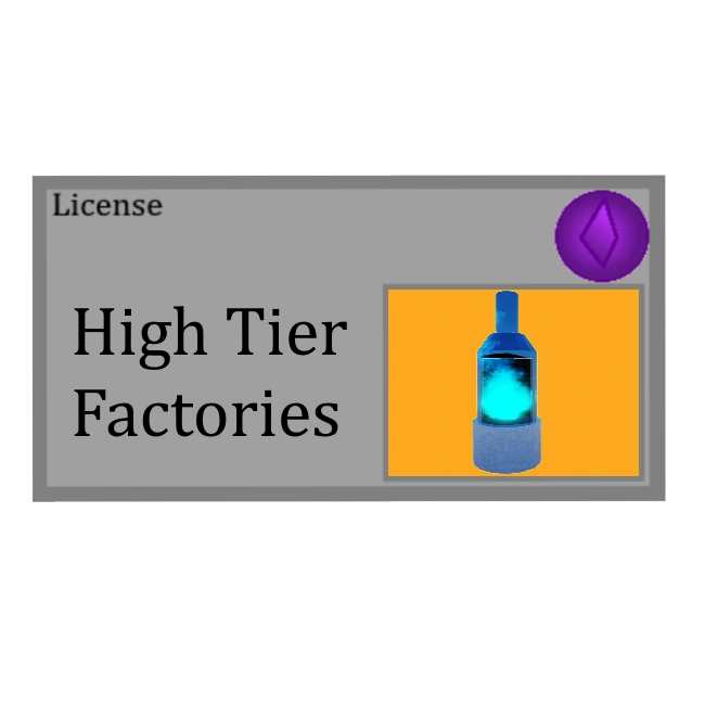 High Tier Factories License | School Wars:Classic Wiki | Fandom