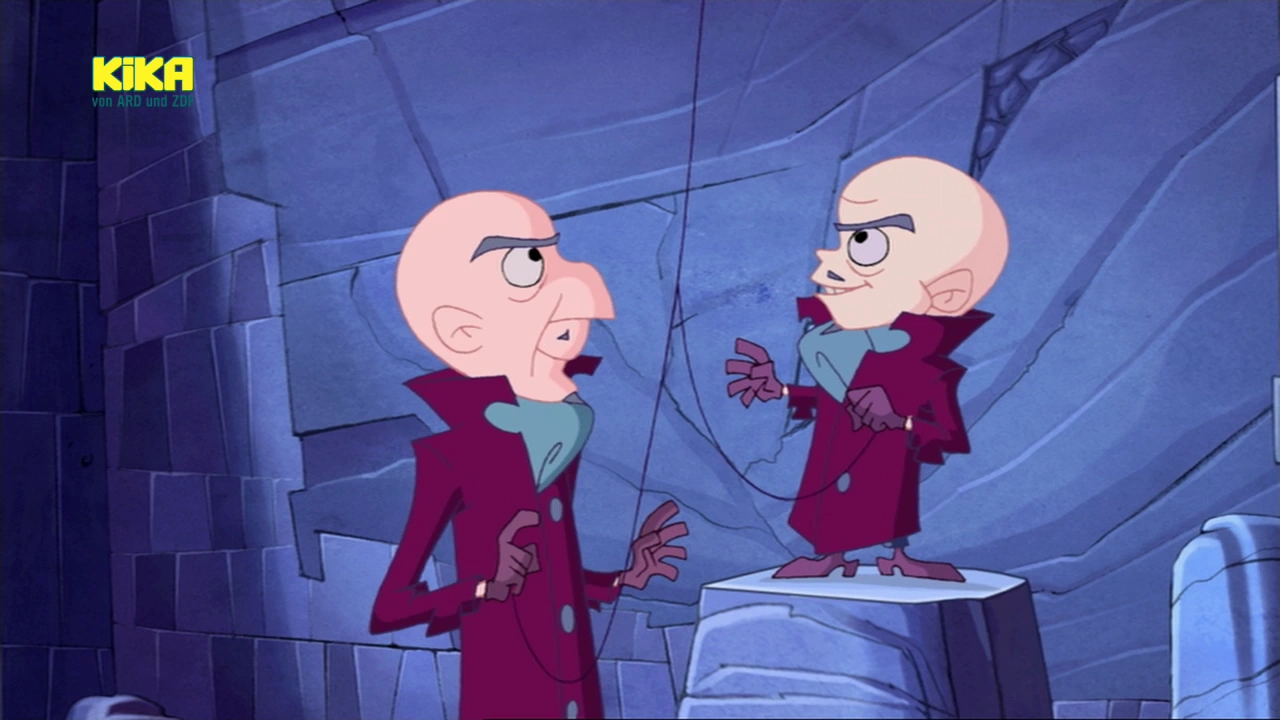 "Gruß vom Bund der Vampirjäger" (EN: "Greetings from the Vampire Hunter ...