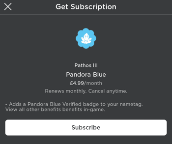 Pandora Blue | SCI Pathos III Wiki | Fandom