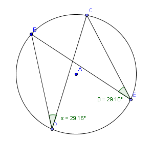 Théorème de l'angle inscrit | Wiki Sciences | Fandom