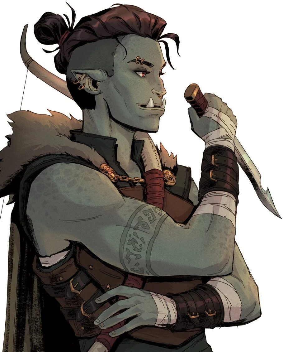 Half Orc Human Half Orc World Of Warcraft, Half Orc, Legendary