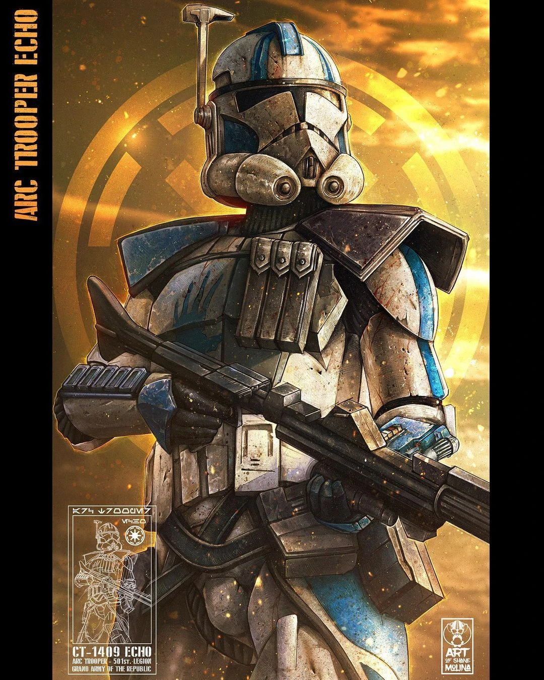 "Echo"-CT-1409 | Sci-fi Roleplay Wiki | Fandom