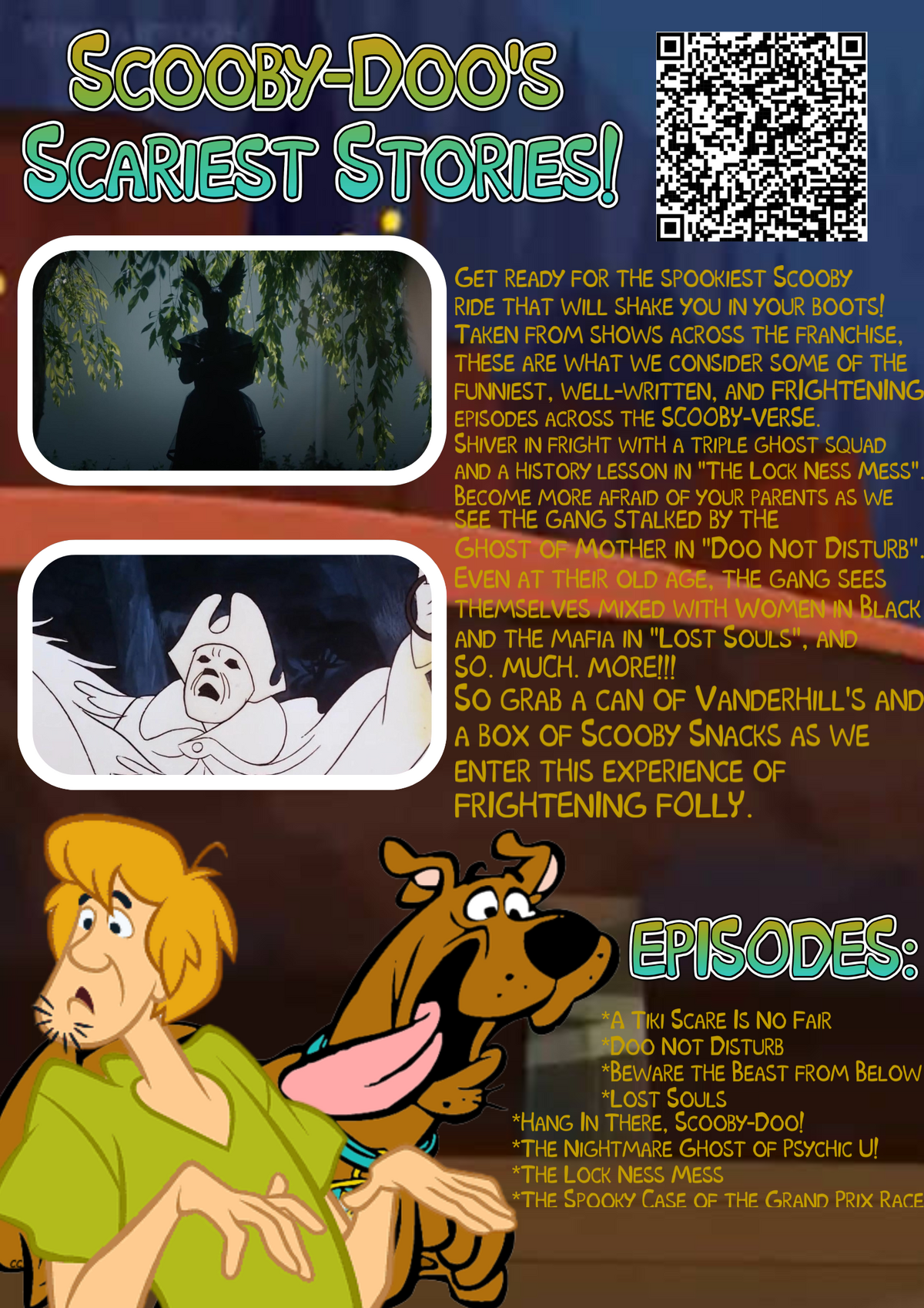 Scooby Doos 8 Tales Of Boo 1 Scooby Doo Fanon Wiki Fandom