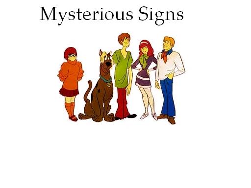 Mysterious Signs | Scooby Doo Fanon Wiki | Fandom