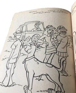 scooby doo hex girls coloring pages