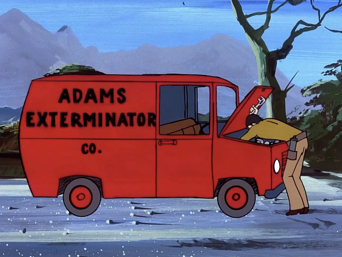 Adams Exterminator Co. Van | Scoobypedia | Fandom