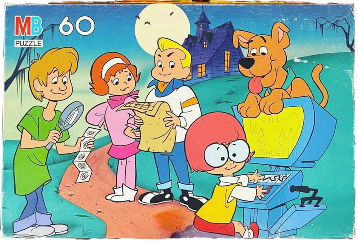 Milton Bradley - A Pup Named Scooby-Doo - Velma's Computer - 60 Piece ...