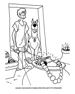 scrappy and scooby coloring pages