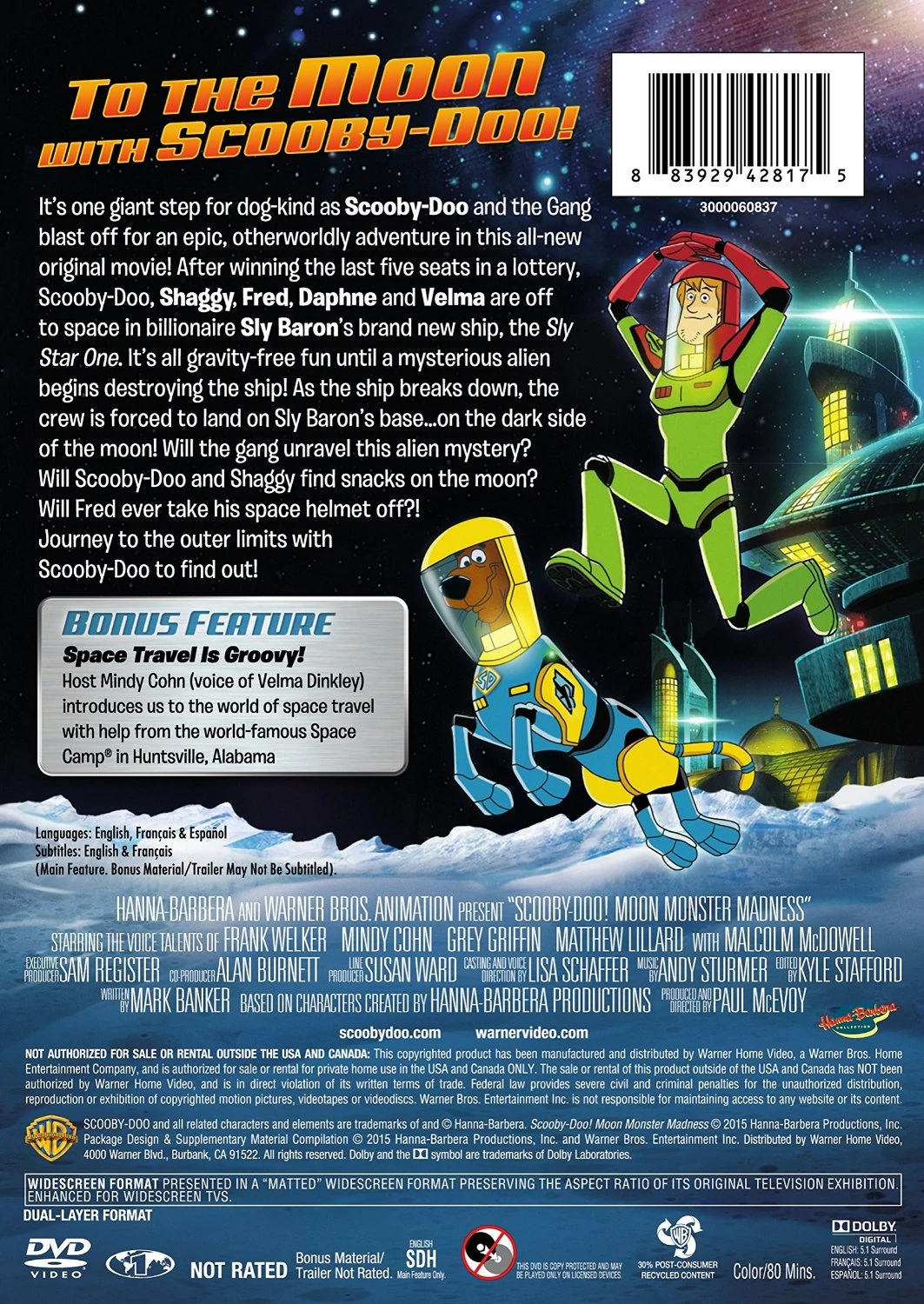 Scooby-Doo! Moon Monster Madness (Home Media) | Scoobypedia | Fandom