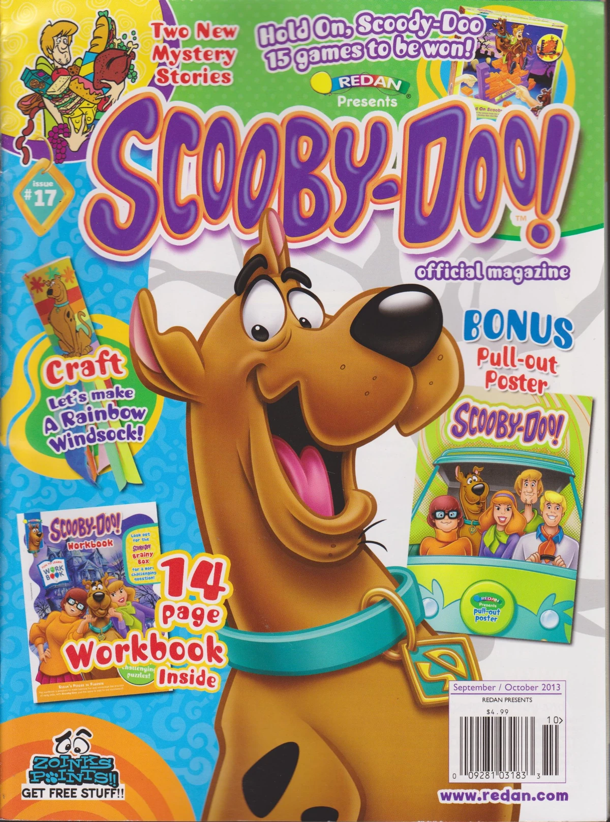 Redan Presents Scooby-Doo! Official Magazine 017 | Scoobypedia | Fandom