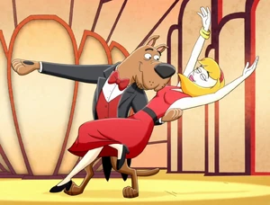 scooby doo daphne dancing