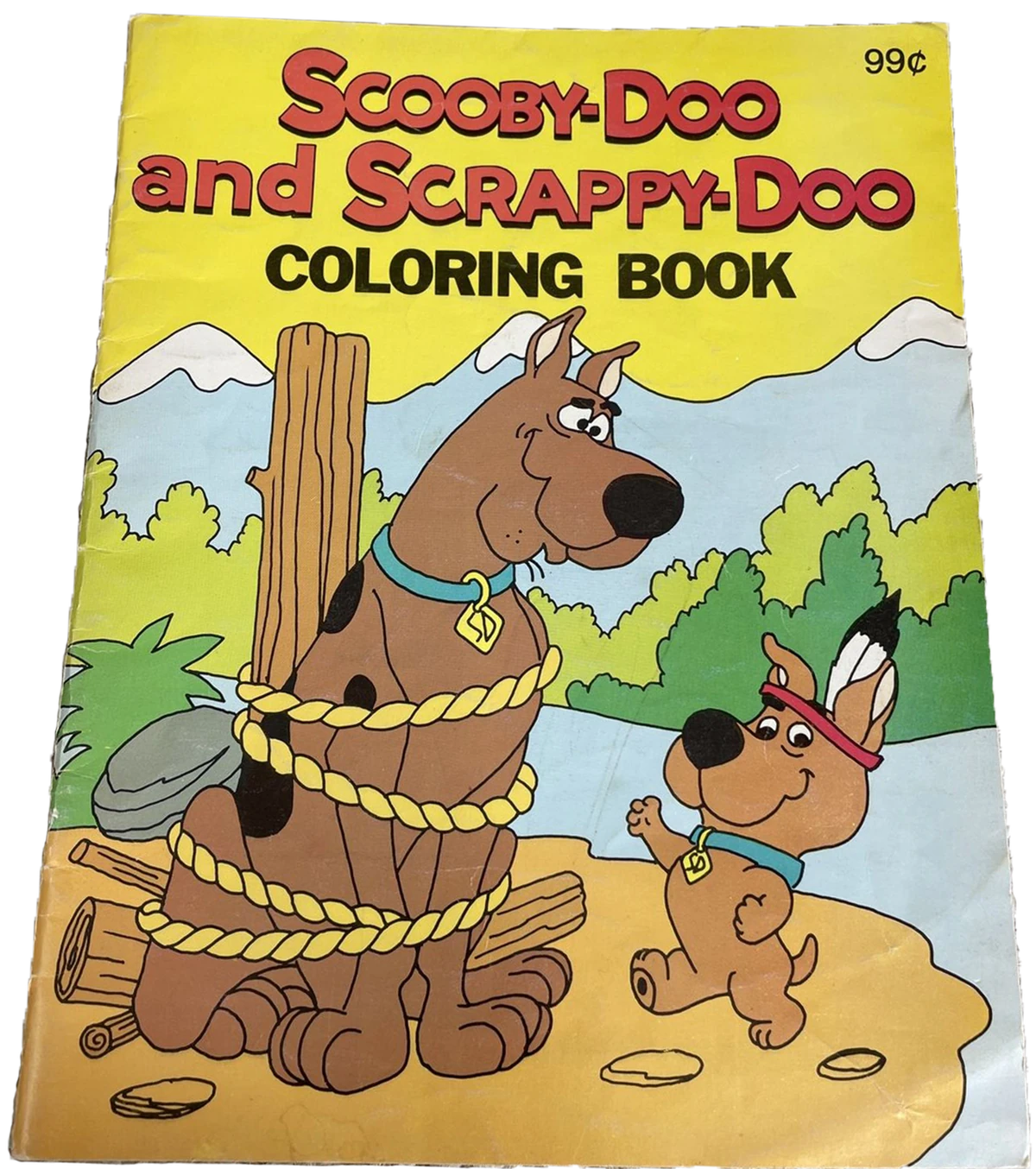 scrappy coloring pages