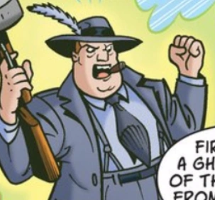 Ghost of a mobster (Scaring Room Only) | Scoobypedia | Fandom