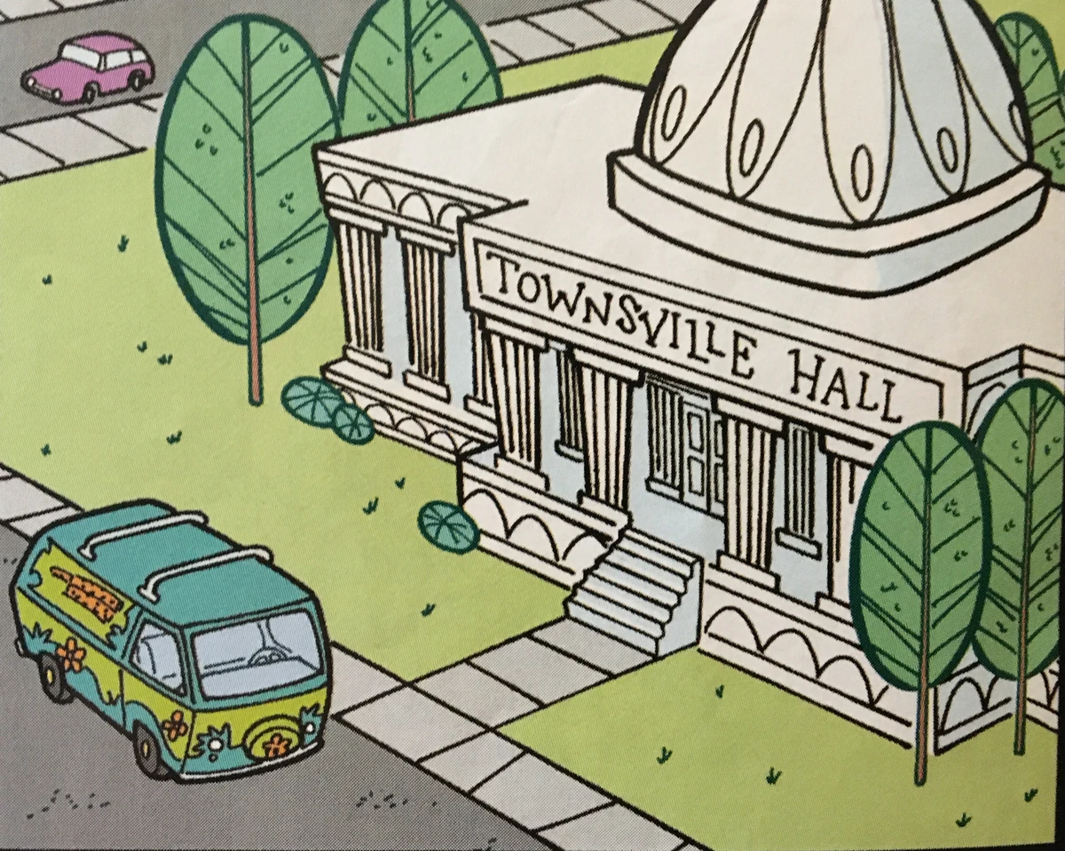 Townsville Hall | Scoobypedia | Fandom