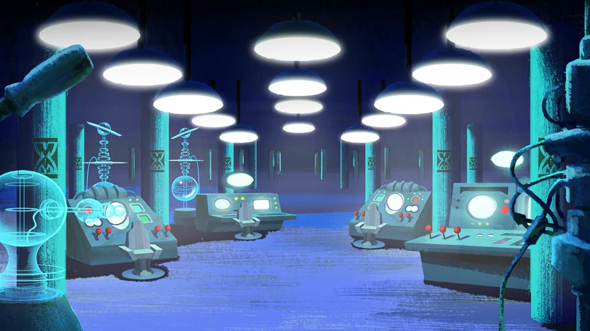 Malcolm McDowell's laboratory | Scoobypedia | Fandom